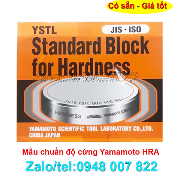 Mẫu chuẩn độ cứng Yamamoto HRA-65| CÓ SẴN - GIÁ TỐT