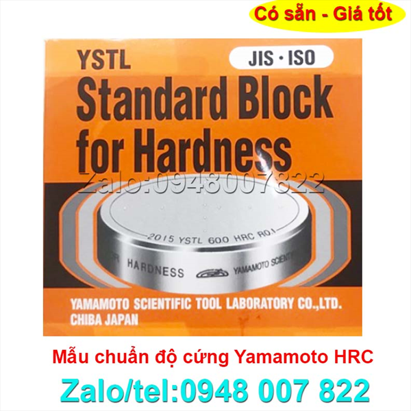 Mẫu chuẩn độ cứng Yamamoto HRC62